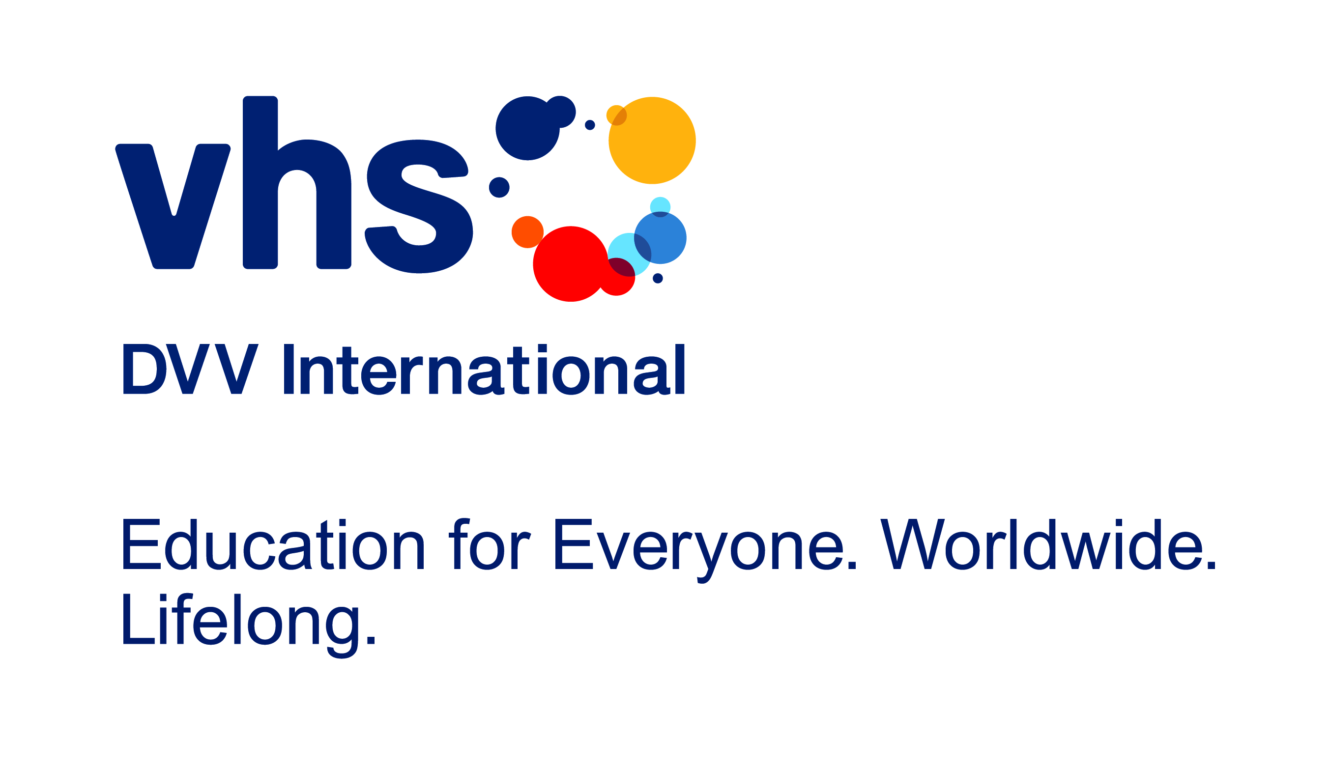 DVV International: Logo with Claim